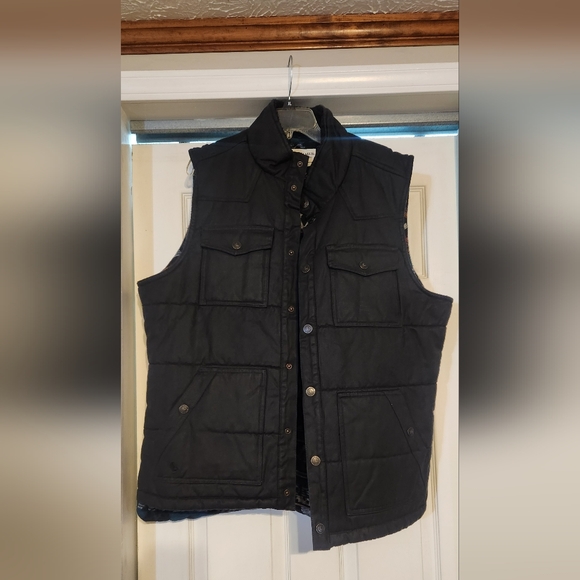 Cody James | Jackets & Coats | Mens Black Cody James Quilted Vest ...